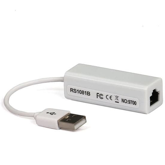 کارت شبکه اکسترنال USB به LAN - فروشگاه اینترنتی اسرا رایانه
